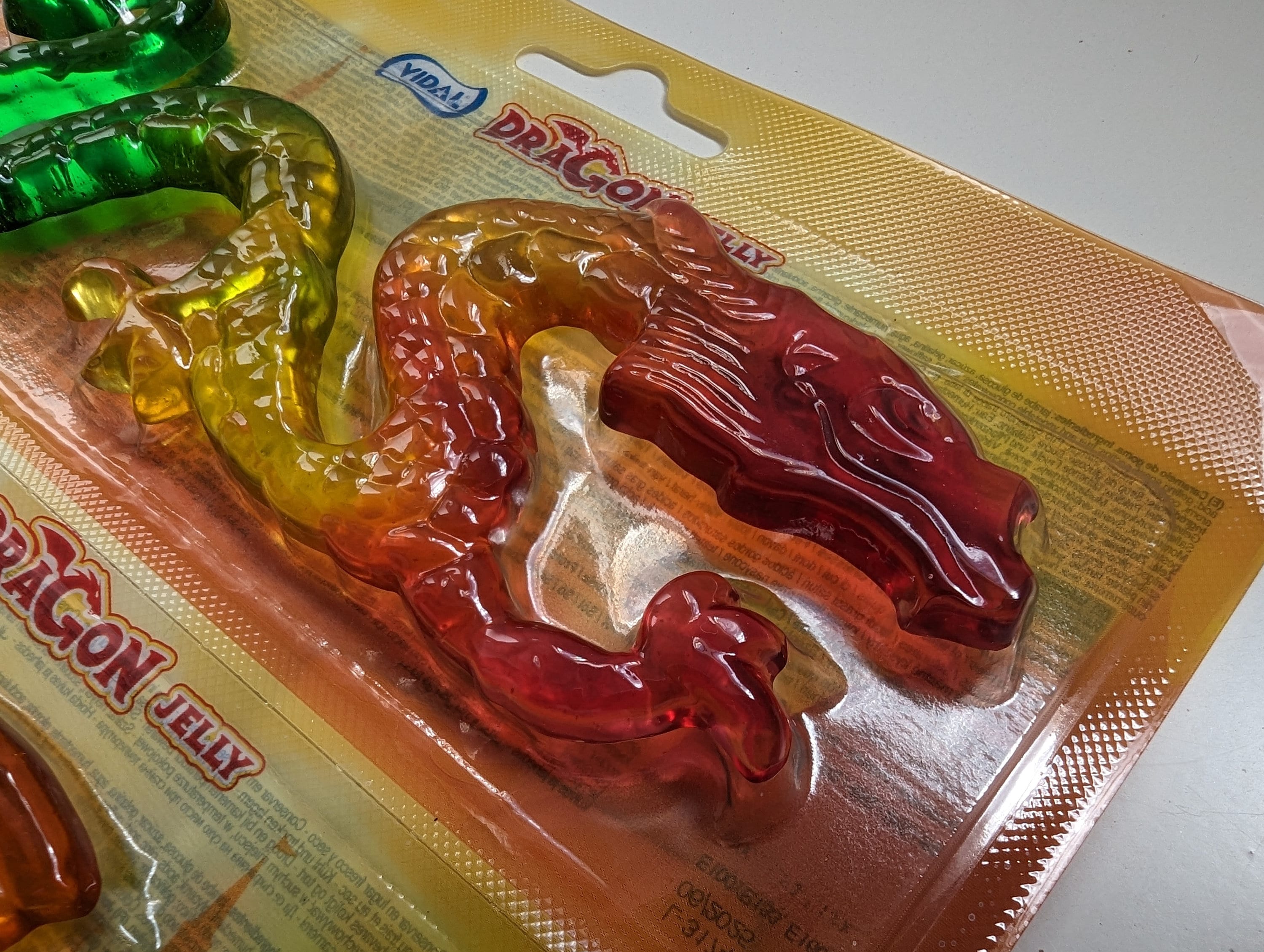 Dragon Jelly Candy. Paper Dragon Puppet Add on Gift - Etsy