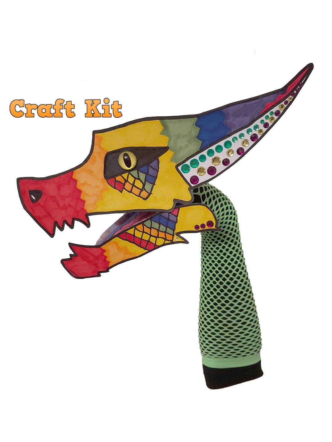 Paper Dragon Puppet Gift Box, Tiktok Dragon, Dragonpuppet, Paper Craft ...