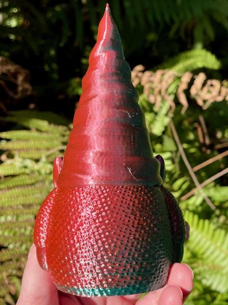 3D Printed Gnome - Large - Etsy