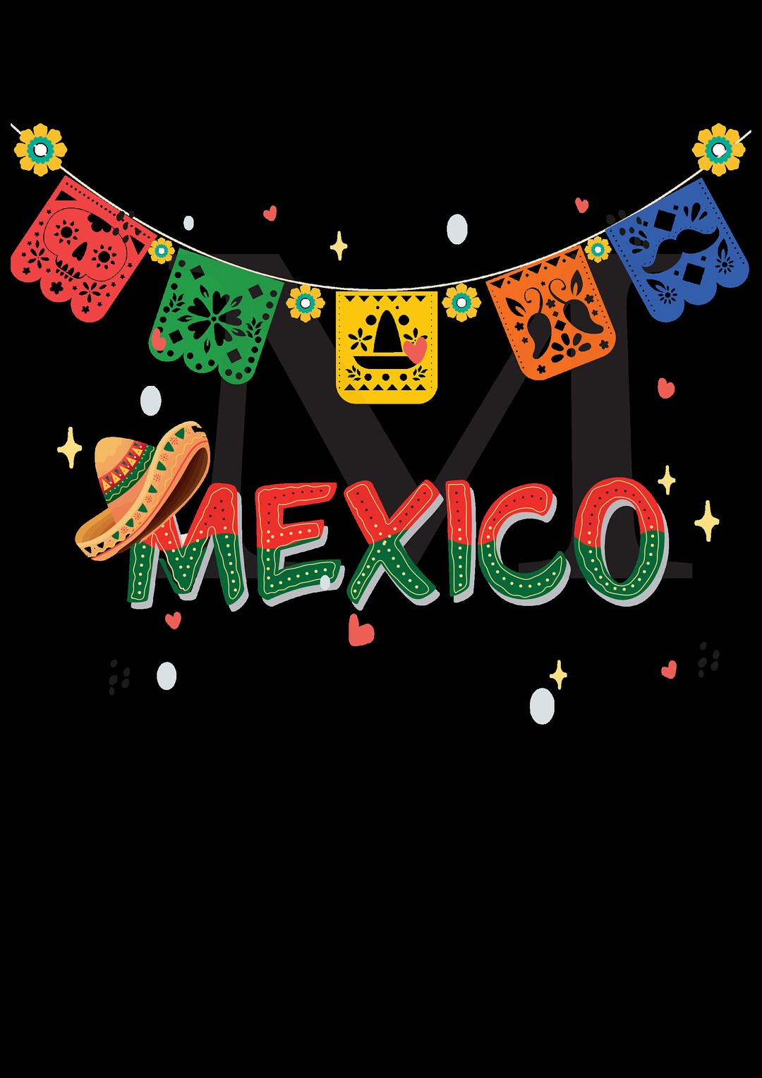 Papel Picado svg Ready for cut png Bunting Banner svg - Etsy Portugal