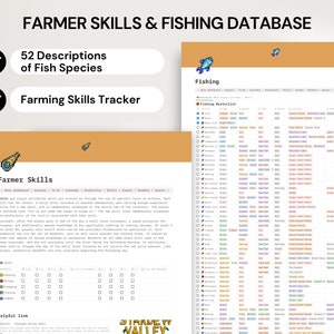 Custom Stardew Valley Notion Planner Bundle With 12 Databases - Etsy