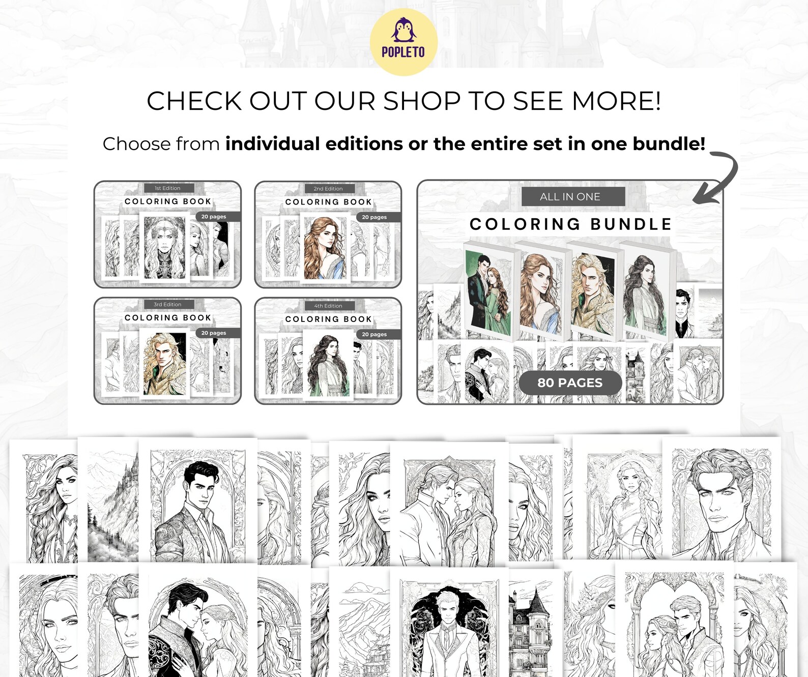 ACOTAR Coloring Book: Velaris Edition, SJM Inspired (PDF Download) - Etsy
