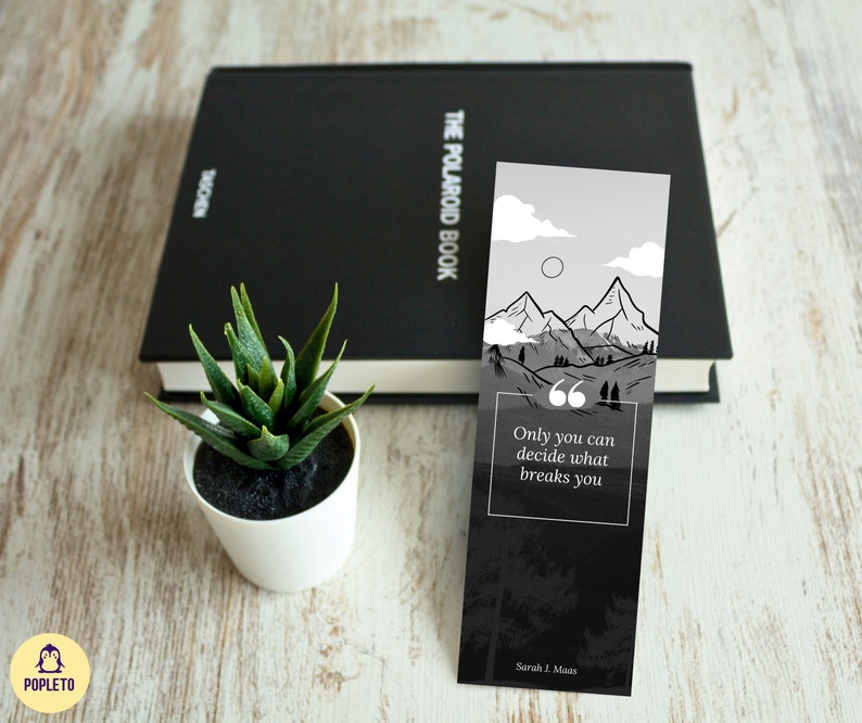 Printable Quotes Bookmarks Acotar Prythian Inspired Perfect for ACOTAR ...