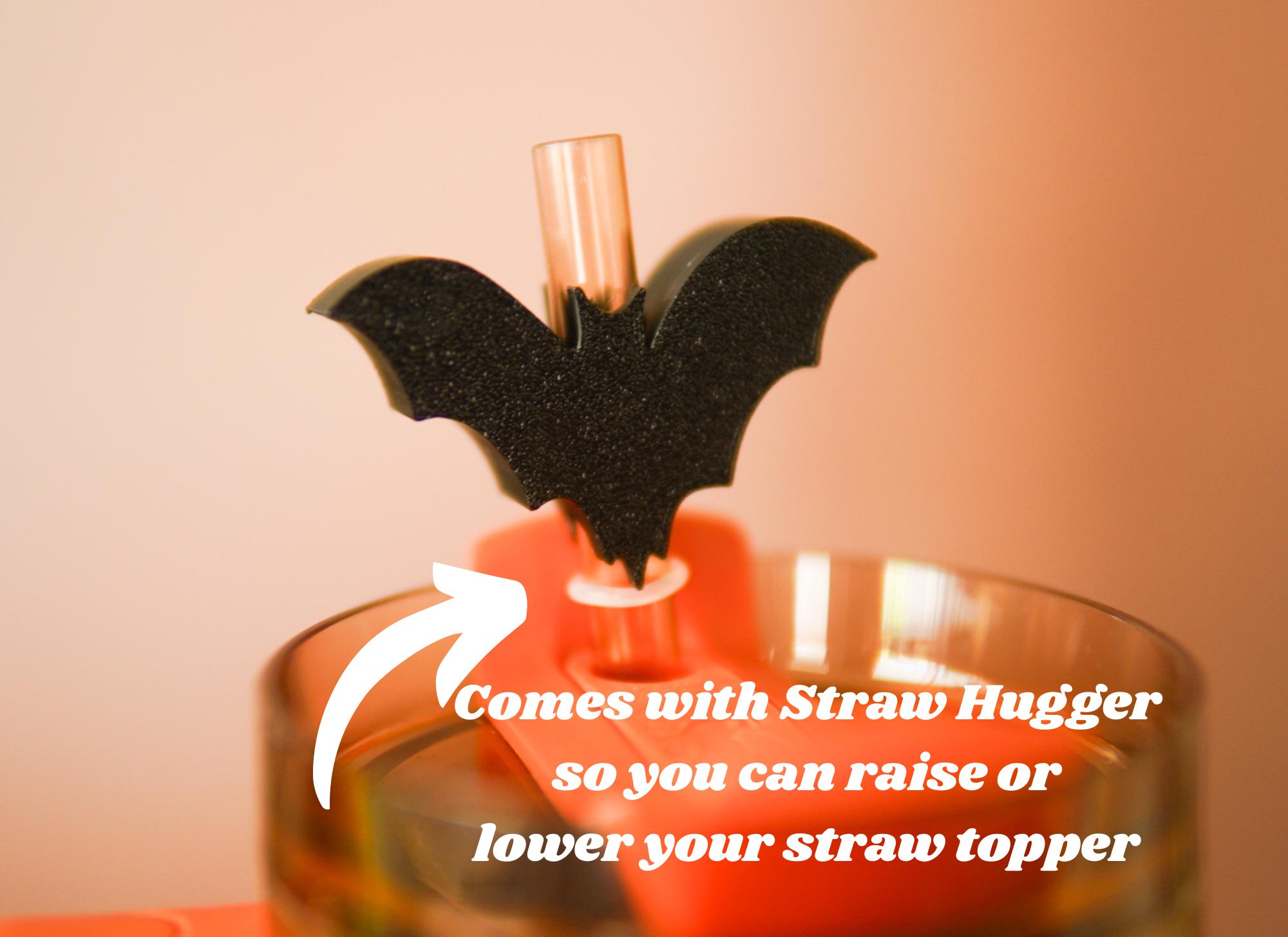 3D Printed Bat Straw Topper: Spellcast Collection - Etsy