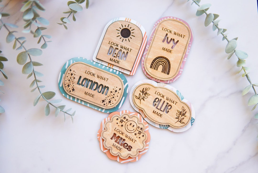 Look What I Made Magnets Custom Magnets Personalized Magnets ...