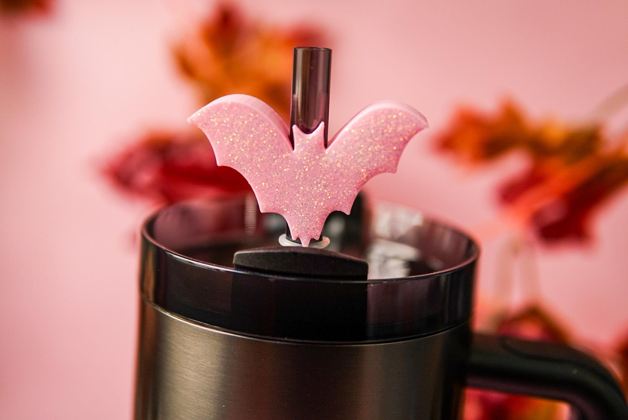 3D Printed Bat Straw Topper: Spellcast Collection - Etsy