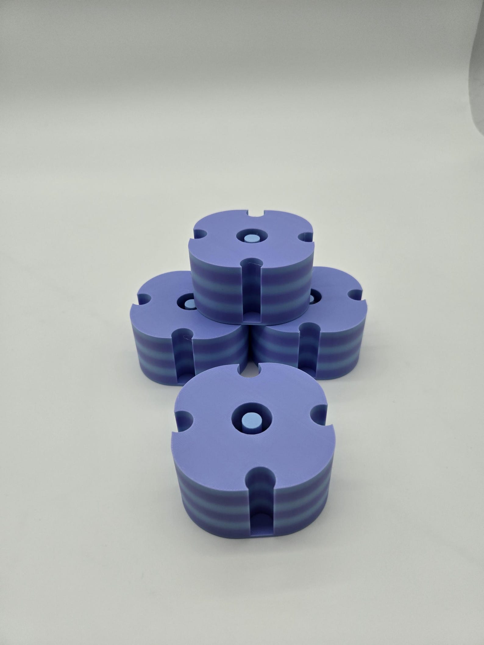 3ml Cartridge Vial Stand & Holder | 4 Slots With Center Plunger ...