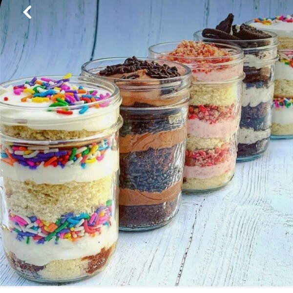 Cake in a Jar - Etsy
