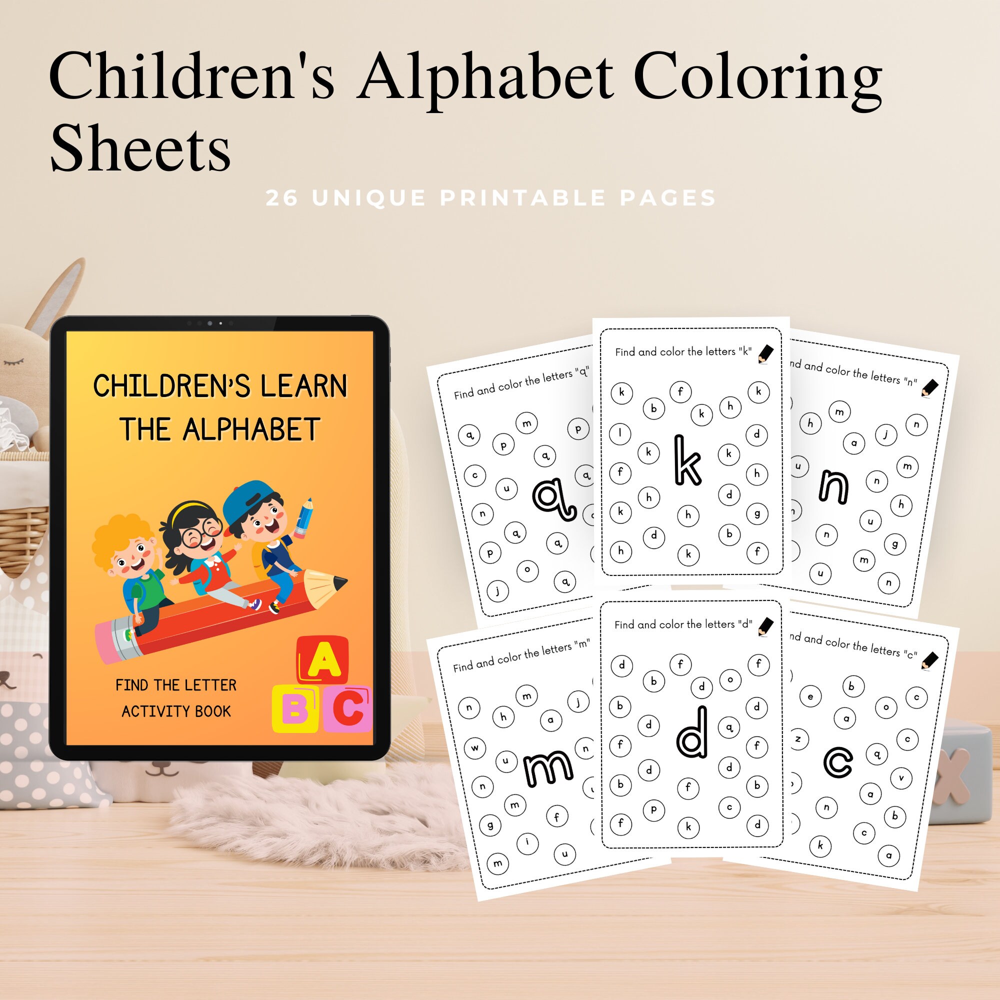 ABC Adventure: Learn the Alphabet Activity Book - Fun & Educational ...