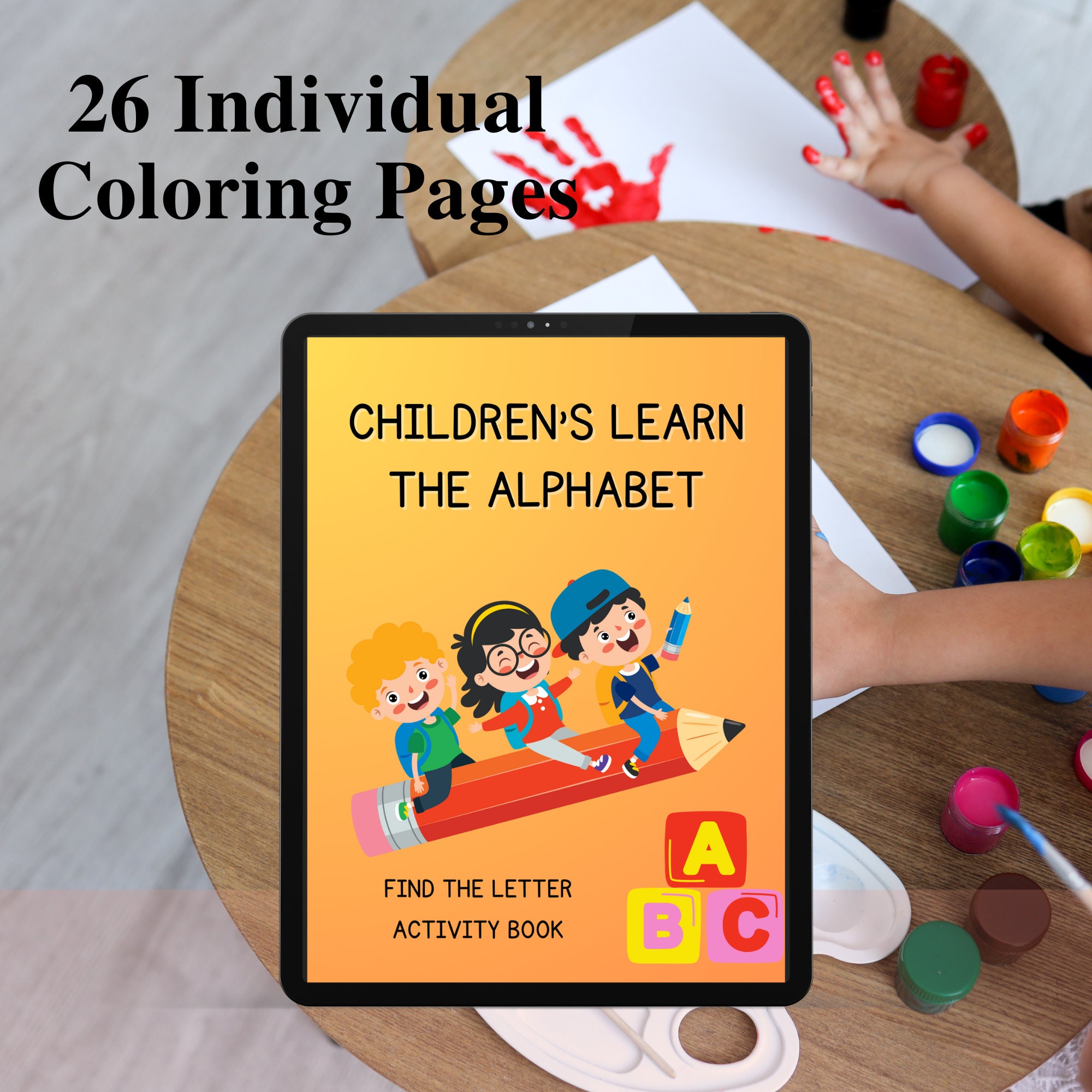 ABC Adventure: Learn the Alphabet Activity Book Fun & Educational ...