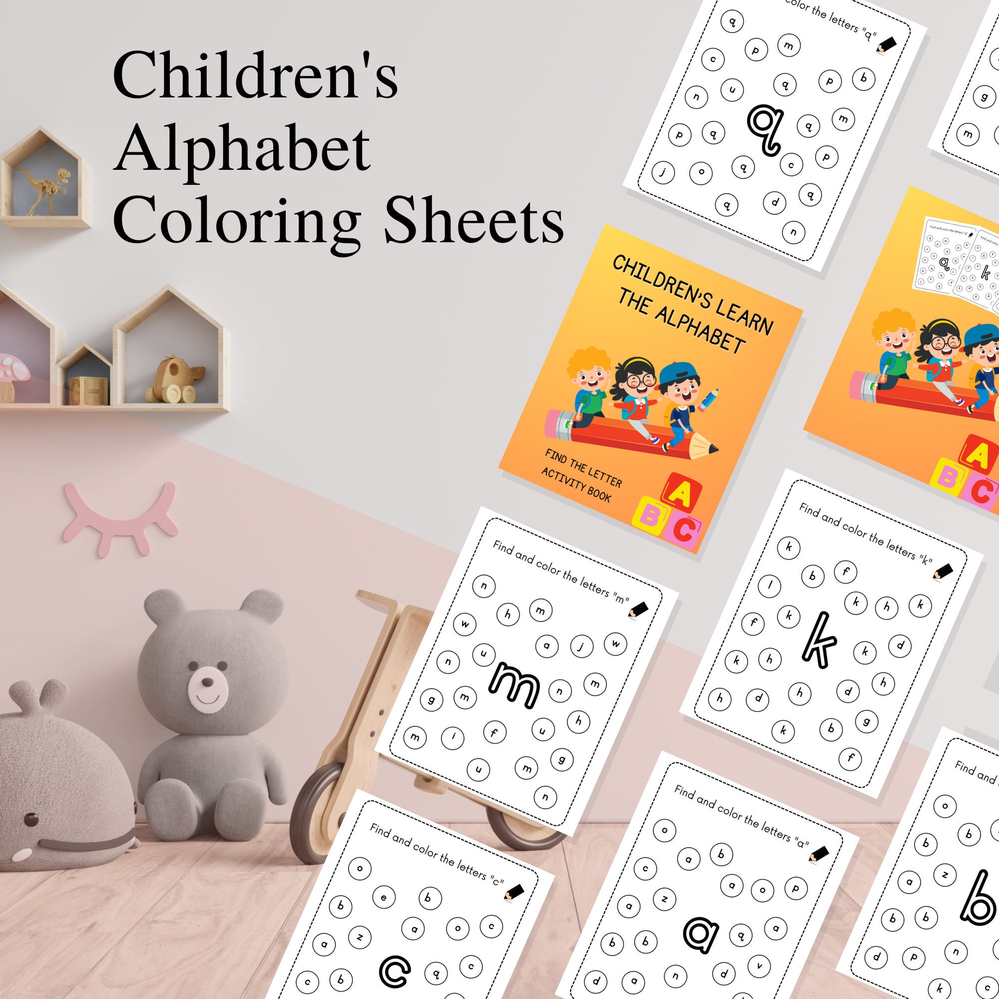 ABC Adventure: Learn the Alphabet Activity Book Fun & Educational ...