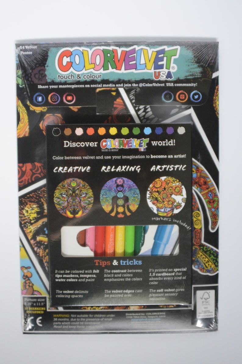 Velvet Coloring LION - Colorvelvet-usa - Coloring Picture - Kids Crafts ...