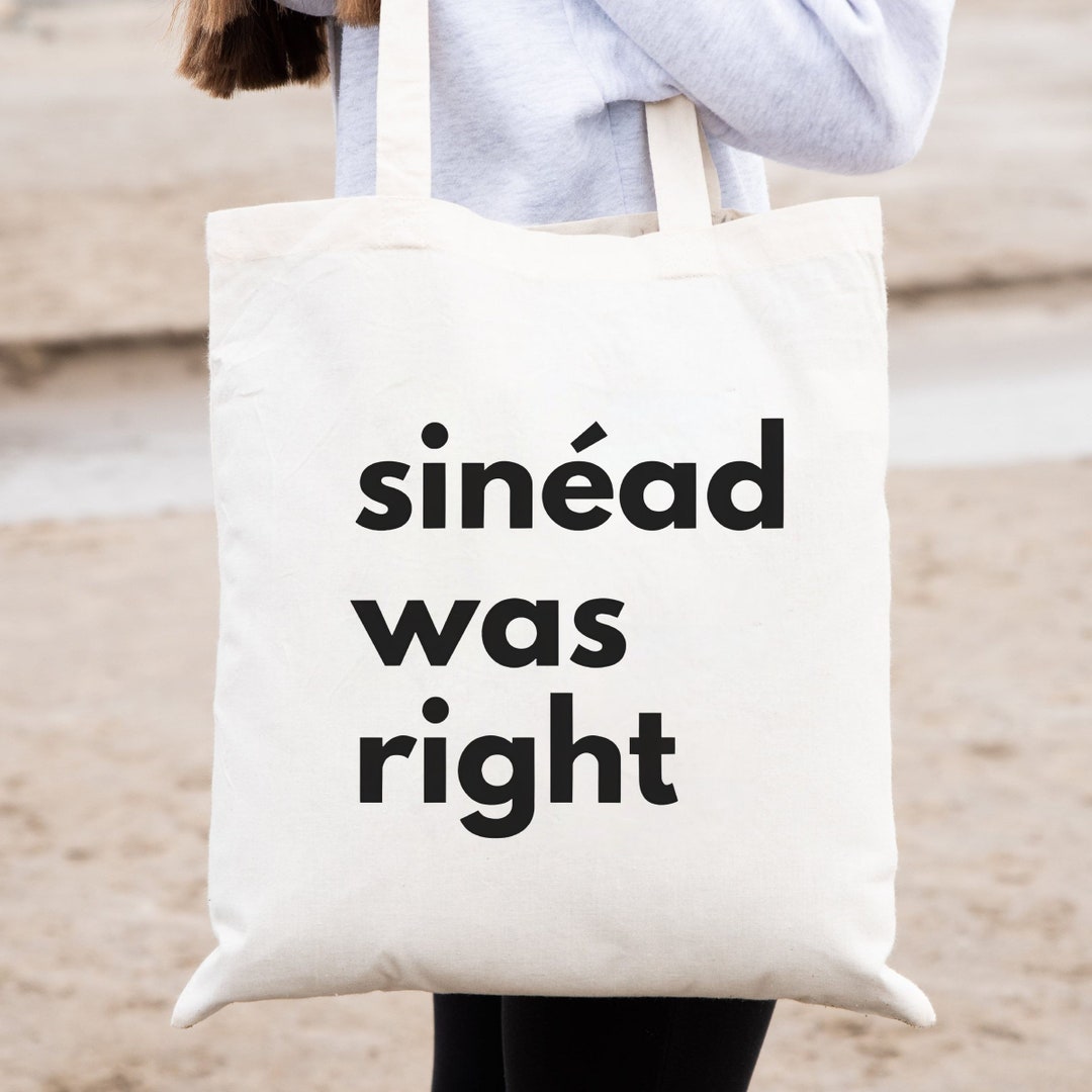 Sinead Was Right O'connor Tribute Cotton Tote Bag Gift - Etsy