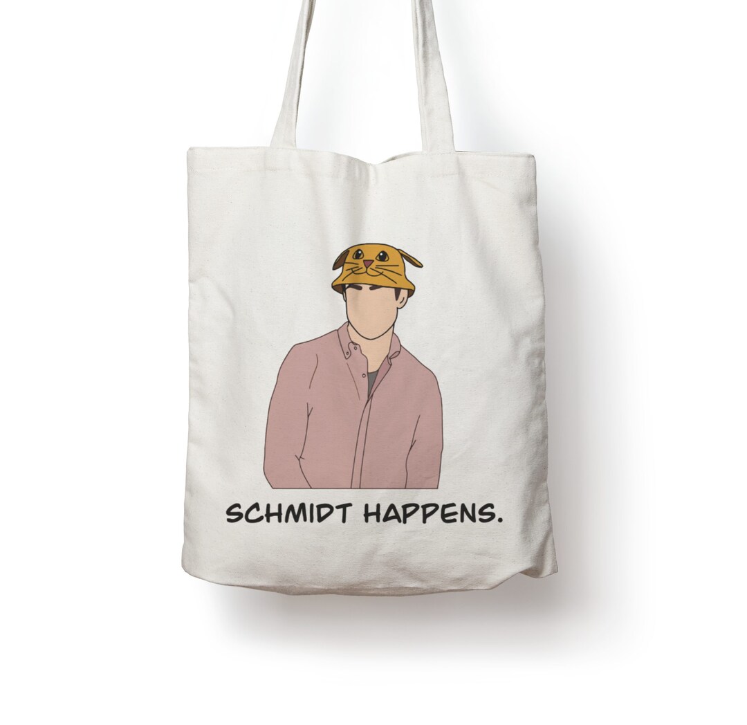 Schmidt Happens New Girl TV Show Cotton Tote Bag Gift - Etsy