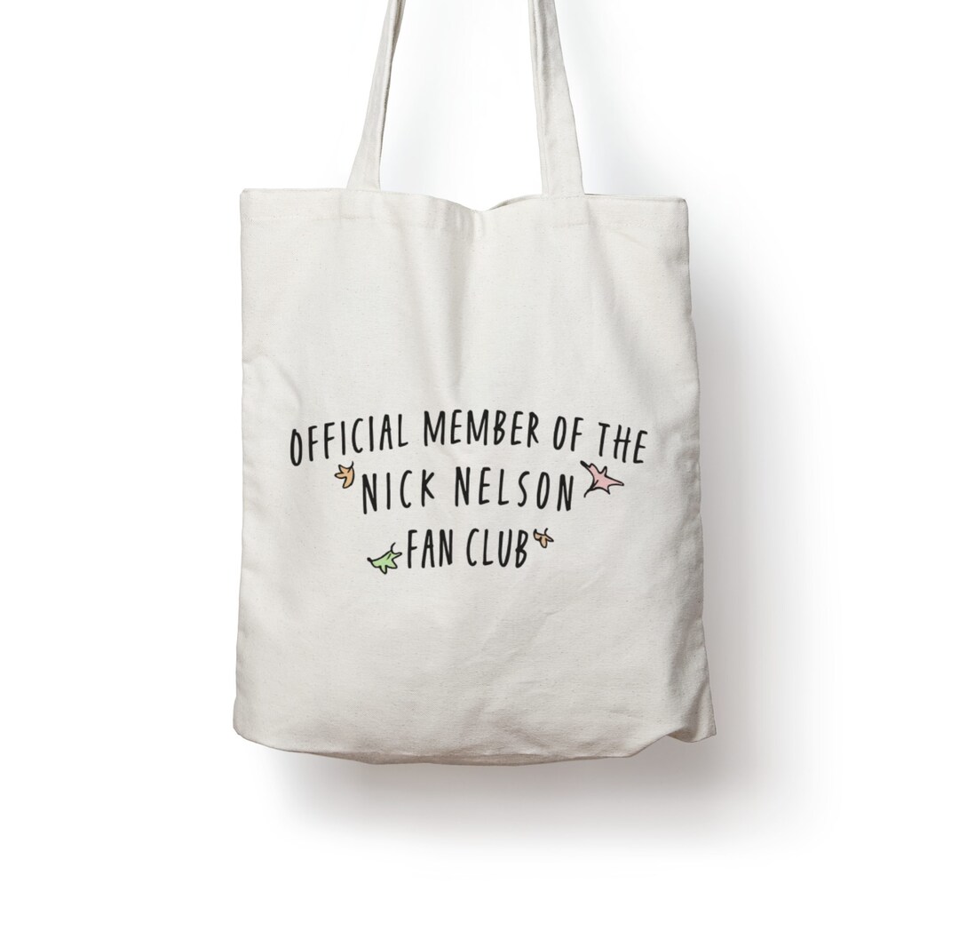 Nick Nelson Fan Club Heartstopper TV Show Cotton Tote Bag Gift - Etsy
