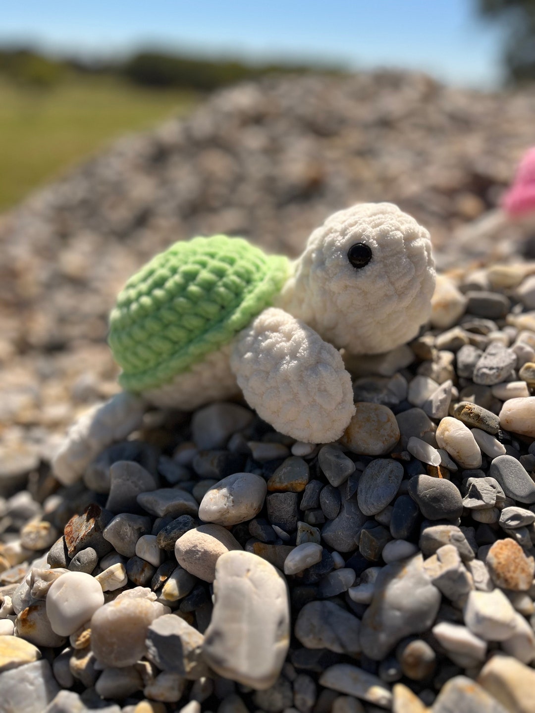 Crochet Turtle, Stuffed Turtle Toy, Green Turtle, Turtle Plushie ...