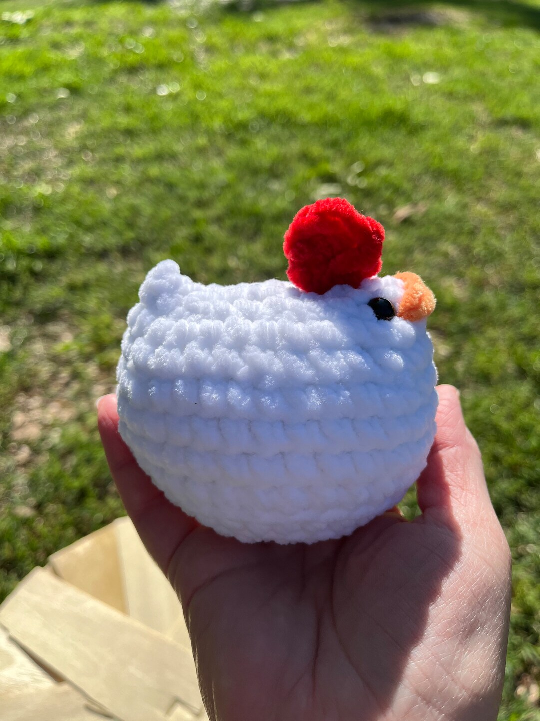 Mini Mabel Chicken, Mabel Chicken, Crochet Chicken, Crochet Mini ...