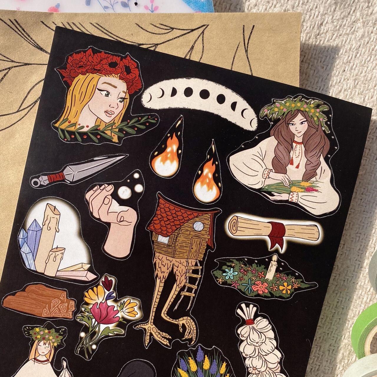 LEGEND Mythology Huge Set of Magic Stickers, 20 Stickers, With Lots of ...