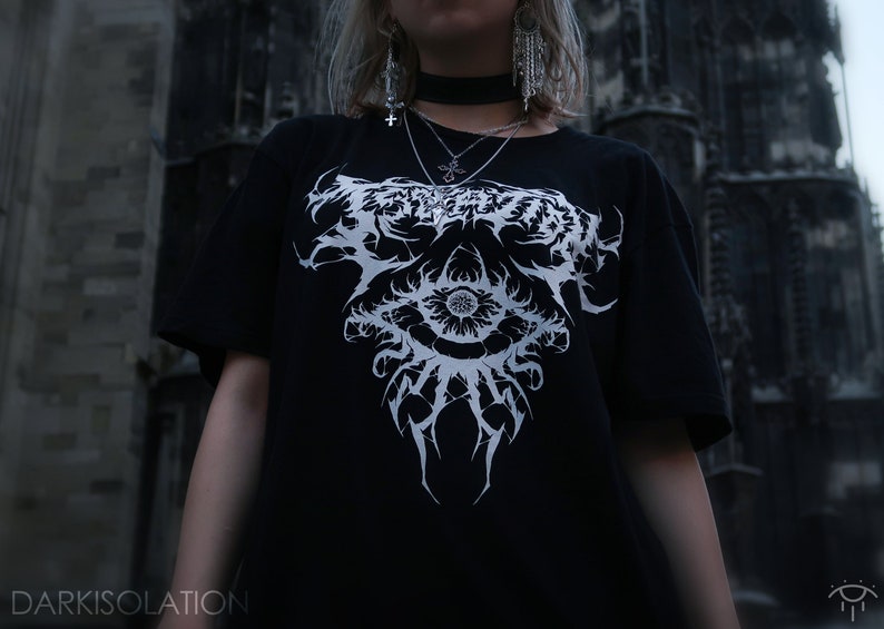 Gothic Eye T-shirt Wierdcore Dreamcore Aesthetic Grunge Clothing Edgy ...