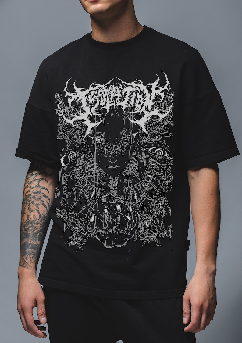 Gothic Punk T-shirt | Grunge Clothing | Alt Clothing | Wierdcore ...