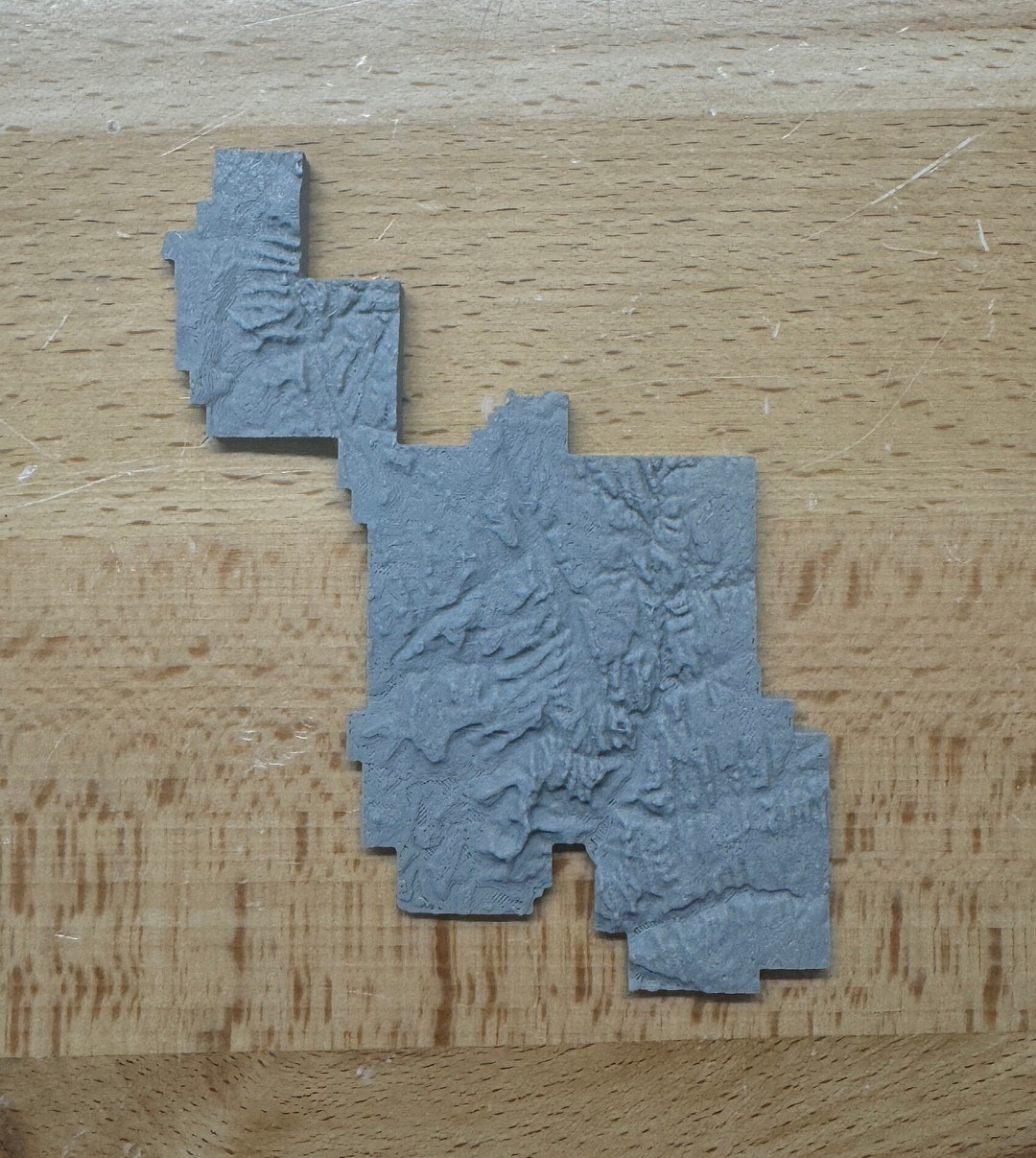 Zion National Park 3D Printed Topography Replica Wall Art - Etsy