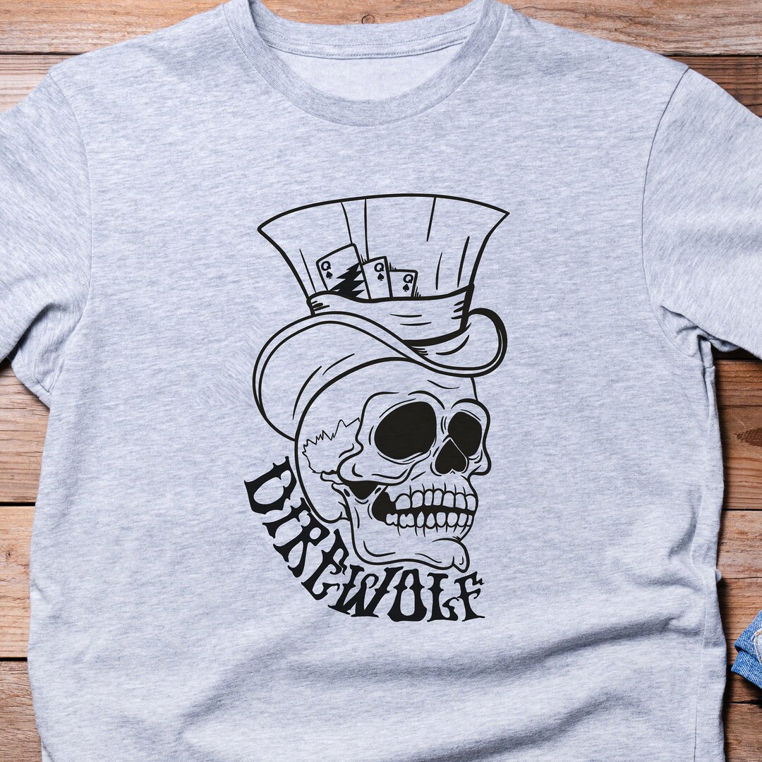 Dire Wolf Skull Unisex Tees - Etsy