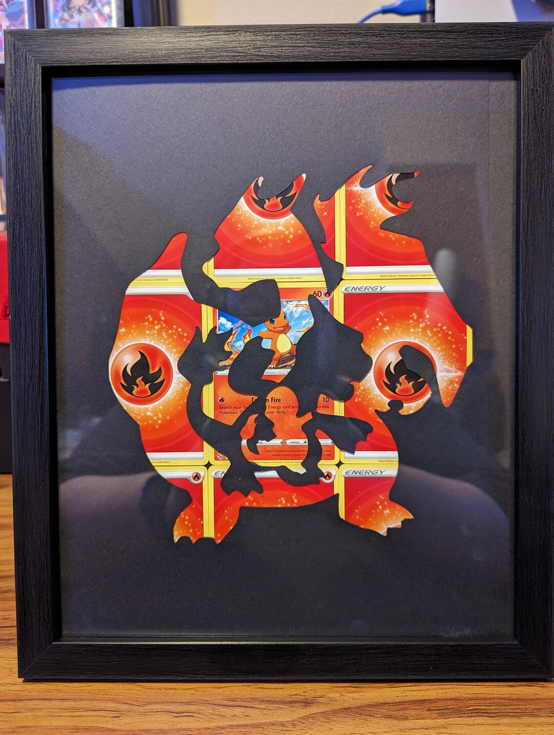 Pokemon Energy Card Framed Art, Evolution Line - Etsy