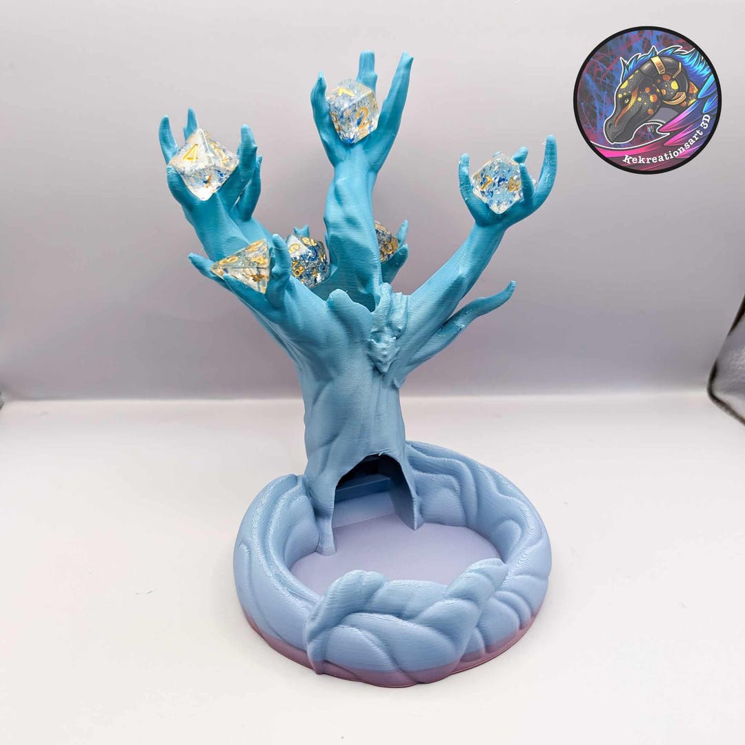 Tree Dice Tower and Dice Holder - Custom 3D Printed - Etsy