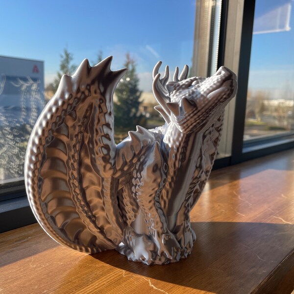 3d Printed Dragon Tree Topper - Etsy