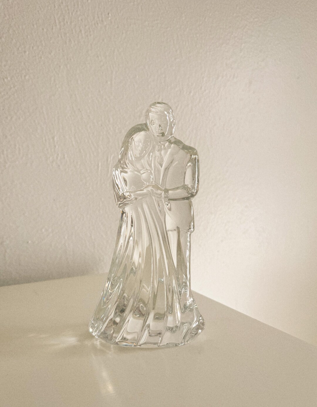 Vintage Waterford Crystal Bride & Groom Figurine - Etsy