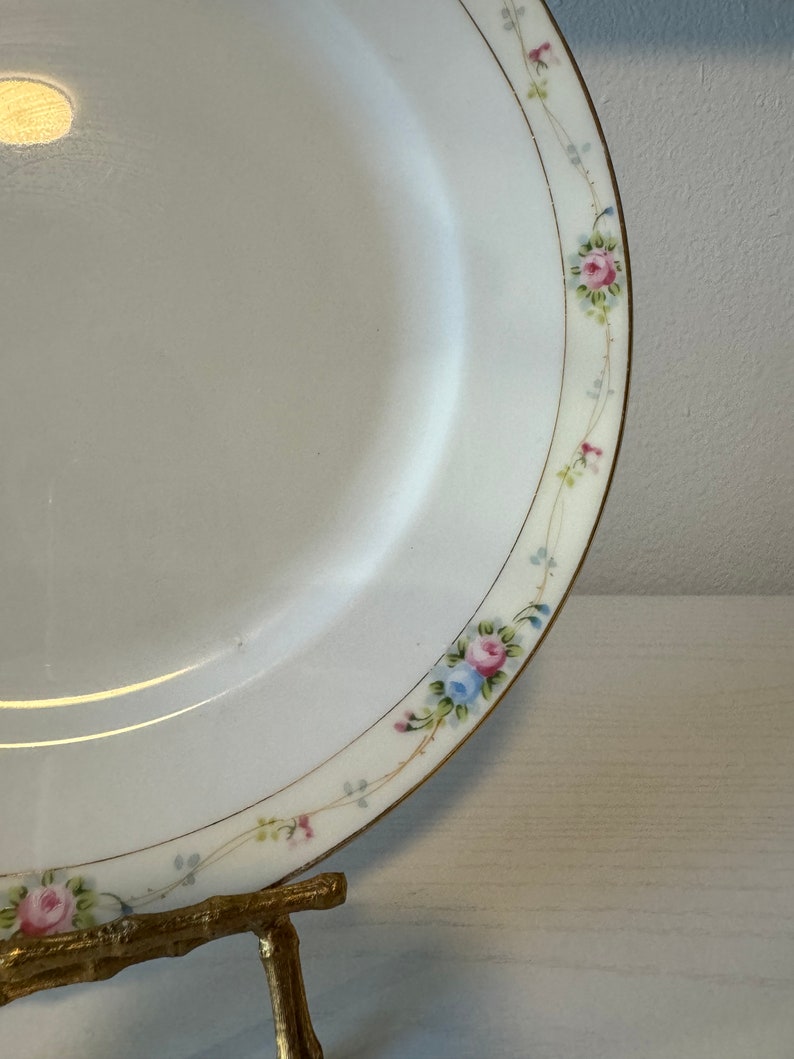 Vintage Noritake Floral Plates - Etsy