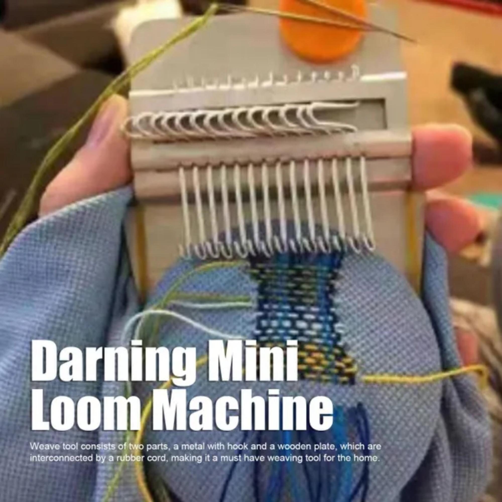 Speedweve Darning Loom 14 Hook Weaving Loom Kit Embroider - Etsy