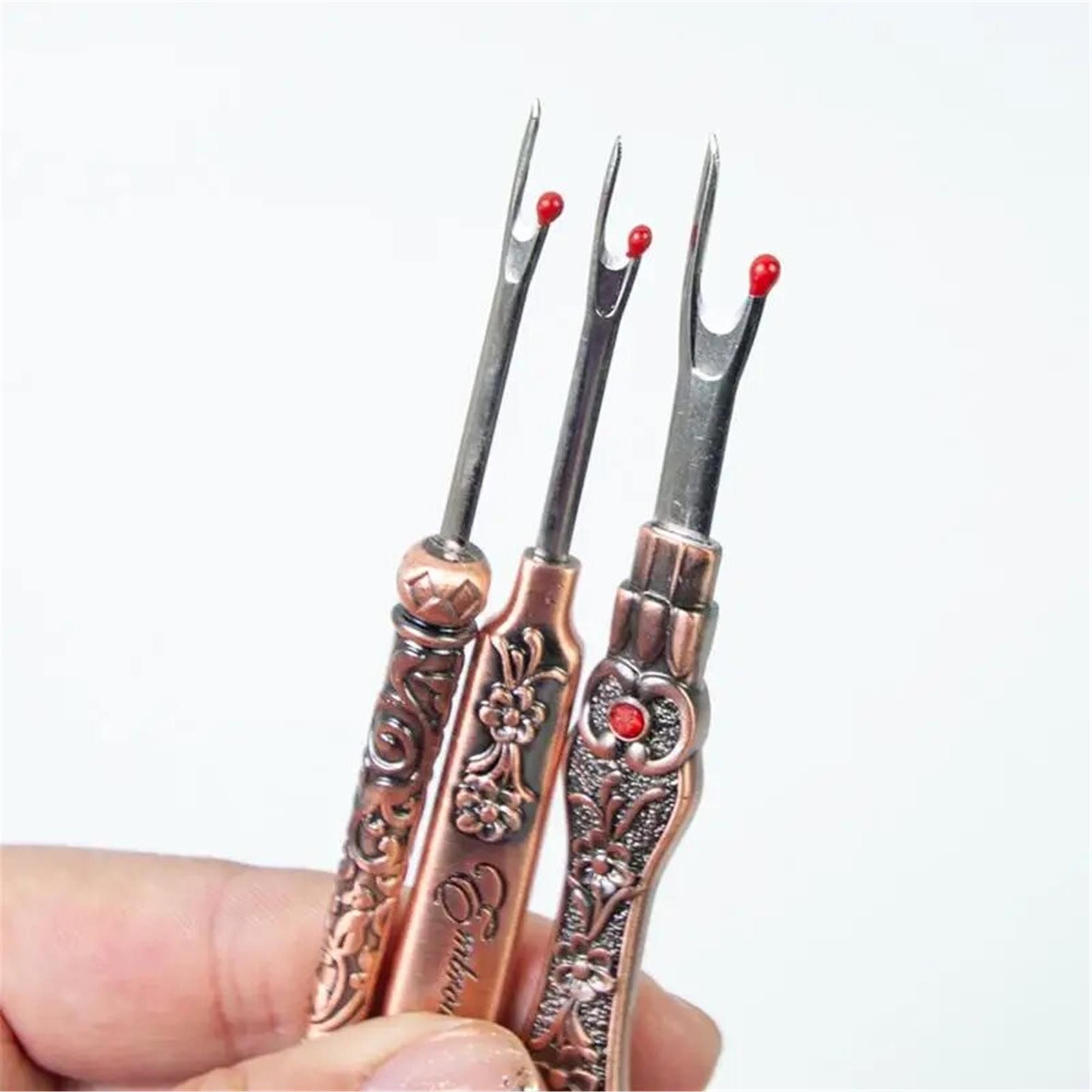 Engraved Vintage Seam Ripper Craft Thread Cutter Seam Ripper Stiitch ...