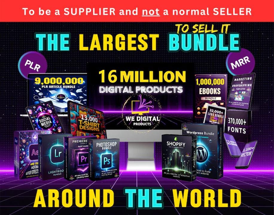 16 Million Digital Products to Sell | Master Resell Rights Products ...