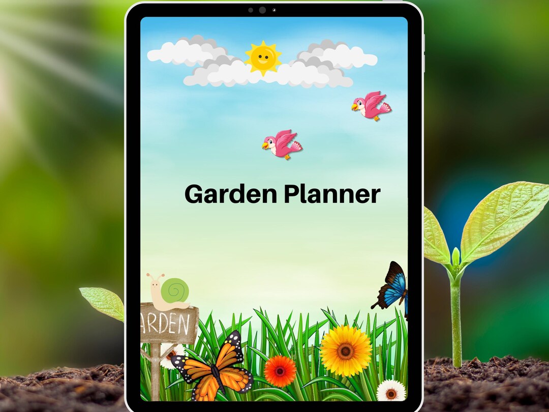 Digital Garden Planner With Hyperlinks for Goodnotes, Notability ...