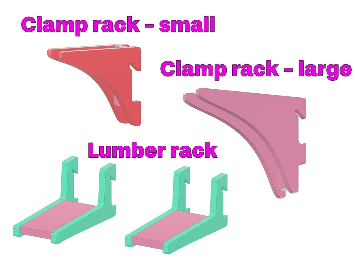 CNC Files Parametric French Cleat Bracket Download Design Configurable ...