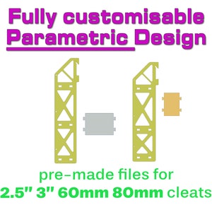 CNC Triple Shelf French Cleat Files Download Parametric Design ...