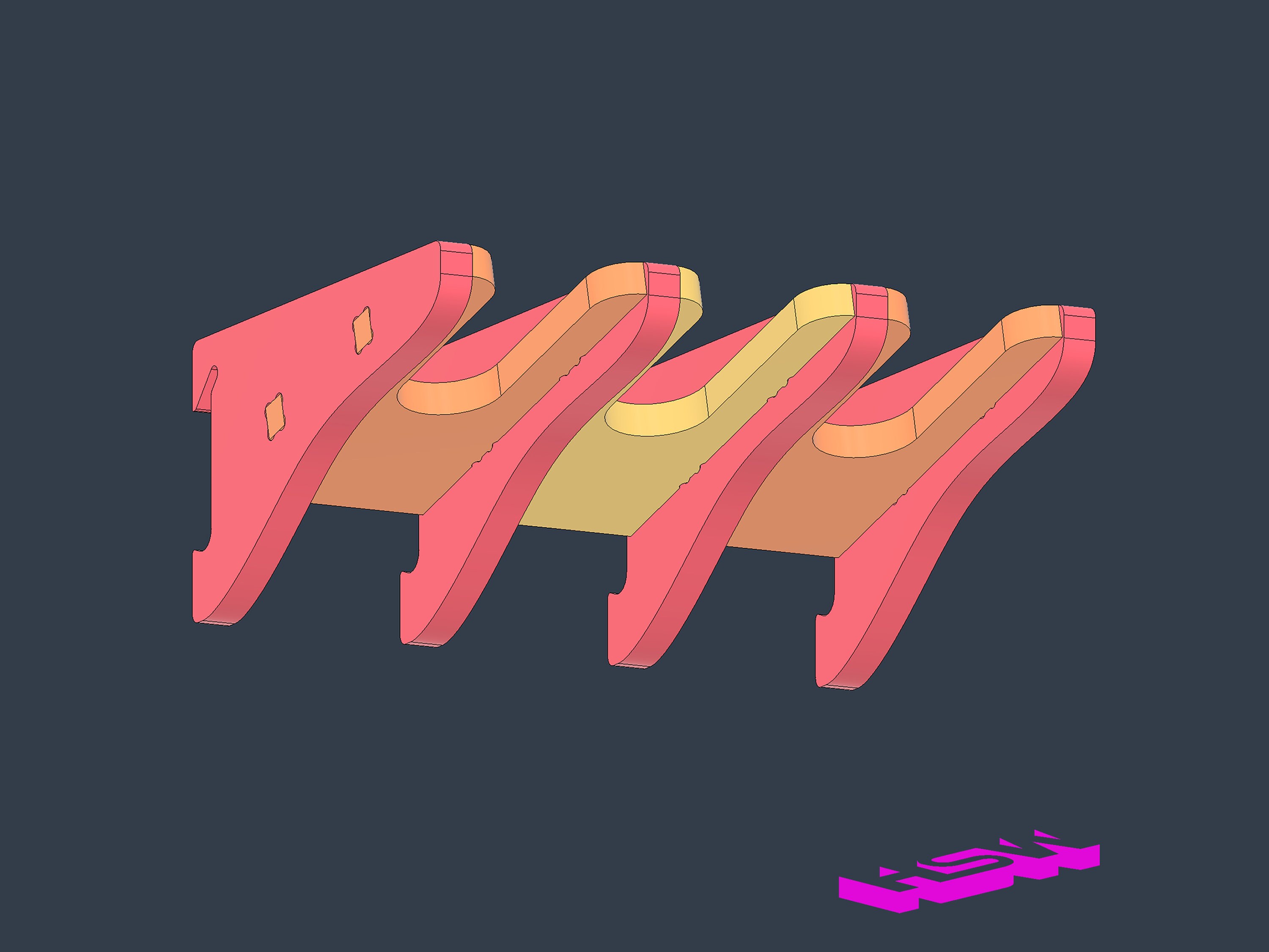 CNC Drill Rack French Cleat Files Download Parametric Design - Etsy