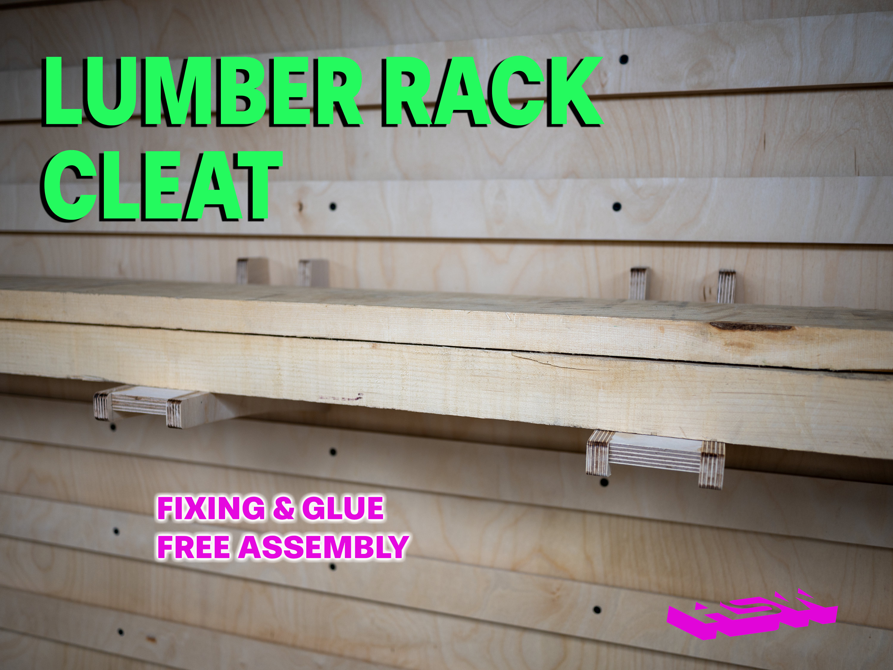 CNC Lumber Rack French Cleat Files Download Parametric Design ...