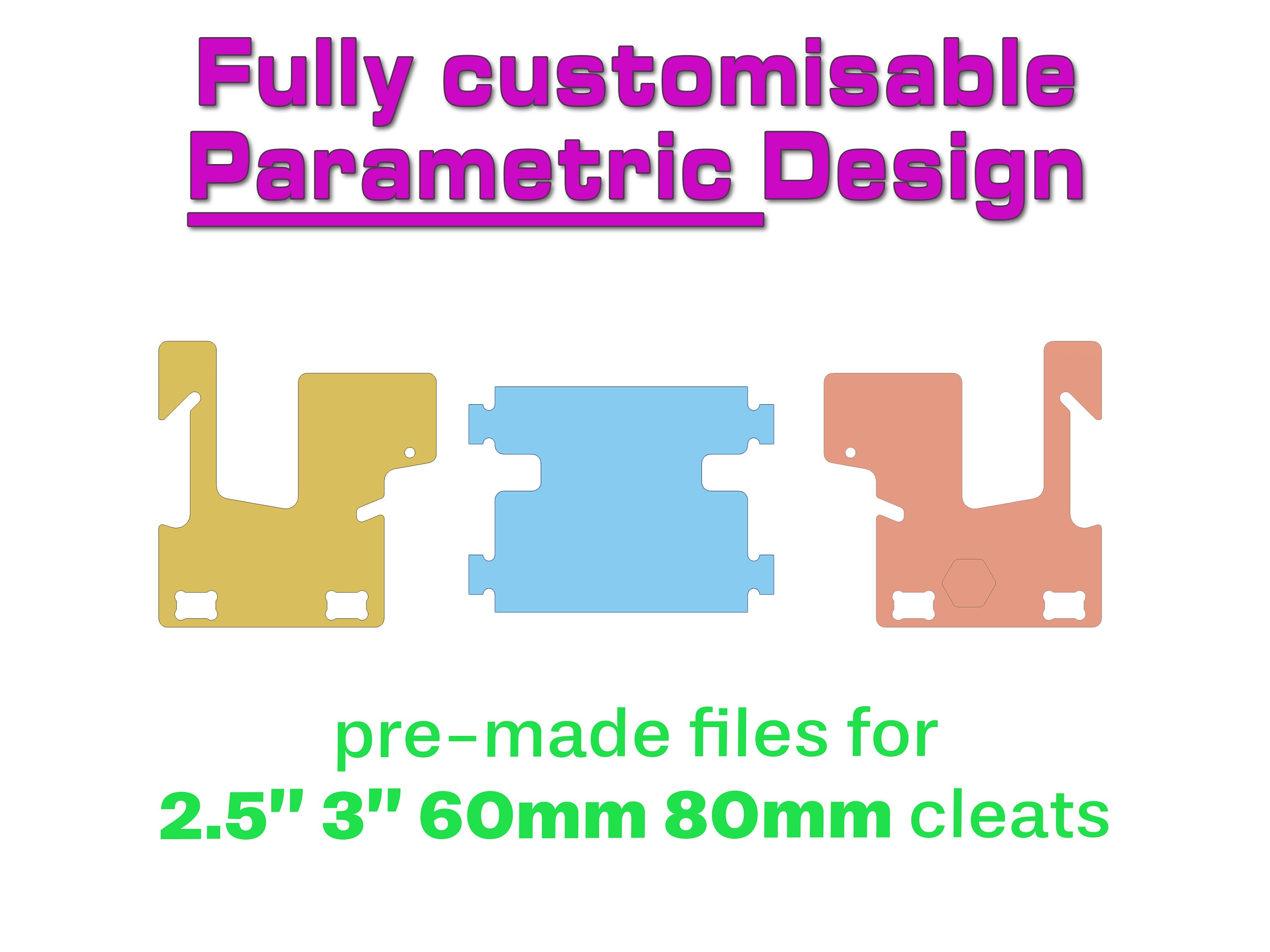 CNC Files Shaper Origin Accessory French Cleat Download Design ...