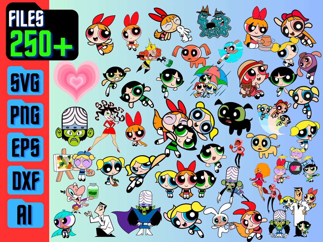 Powerpuff Girls SVG, Powerpuff Svg Bundle, Powerpuff Girls Png ...