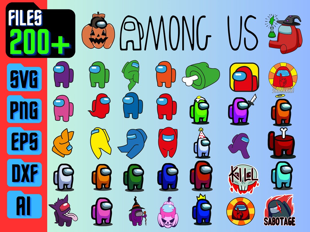 Buy Among Us SVG, Among Us Color Svg, Among Us Layered Svg, Among Us ...
