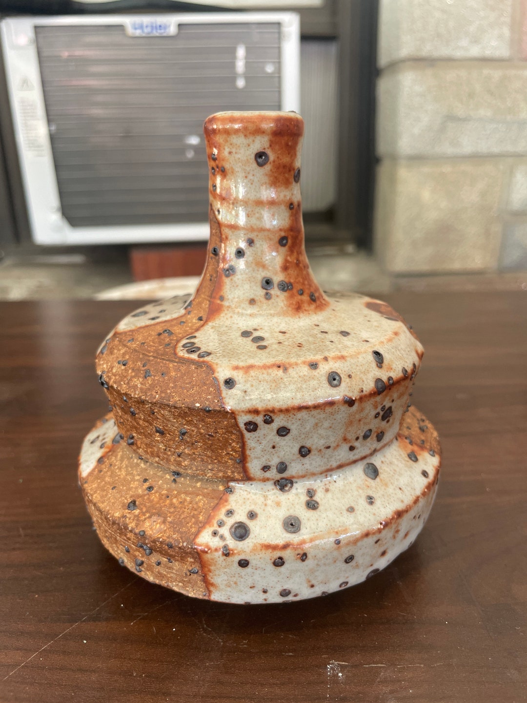 Angular Pottery Vase Bud Vase - Etsy