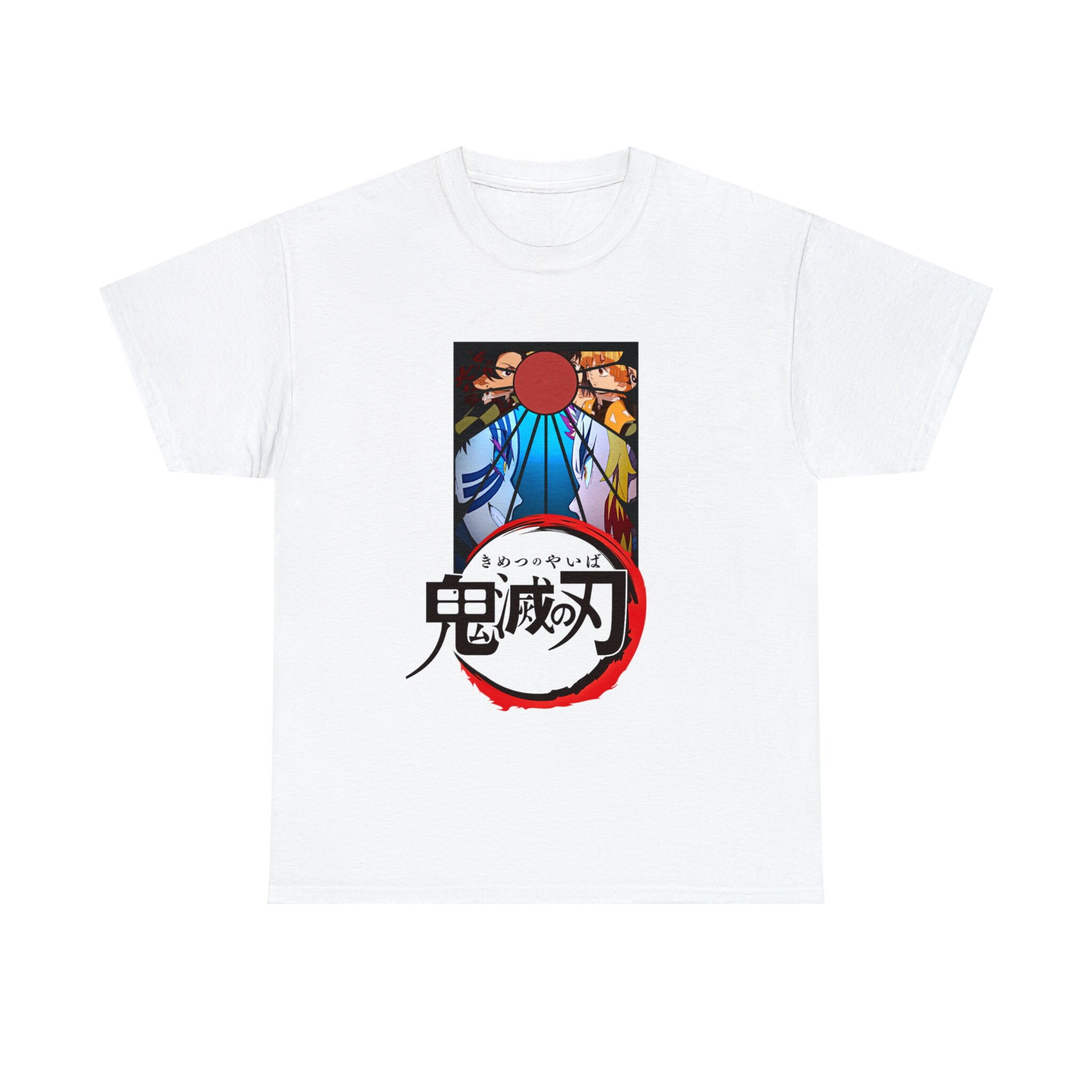 Hanafuda Shirt Kimetsu No Yaiba Demon Anime Shirt Slayer - Etsy