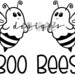 Boo Bees Svg - Etsy