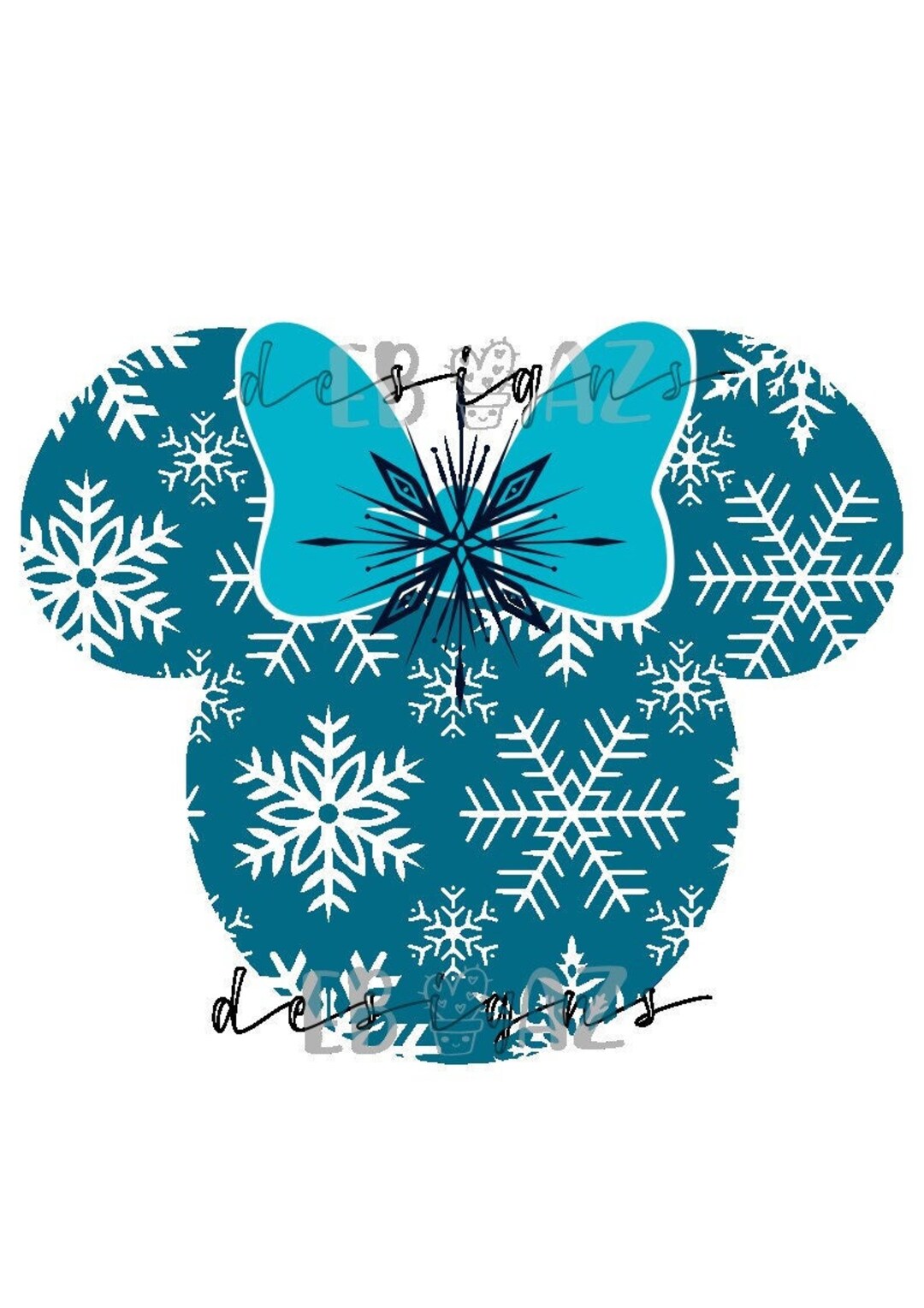 Minnie Elsa Svg - Etsy