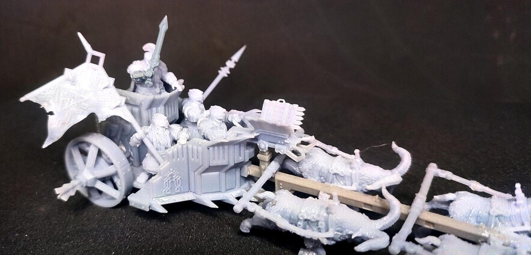 Iron Hills Goat-drawn War Chariot the Hobbit Middle-earth Strategy ...