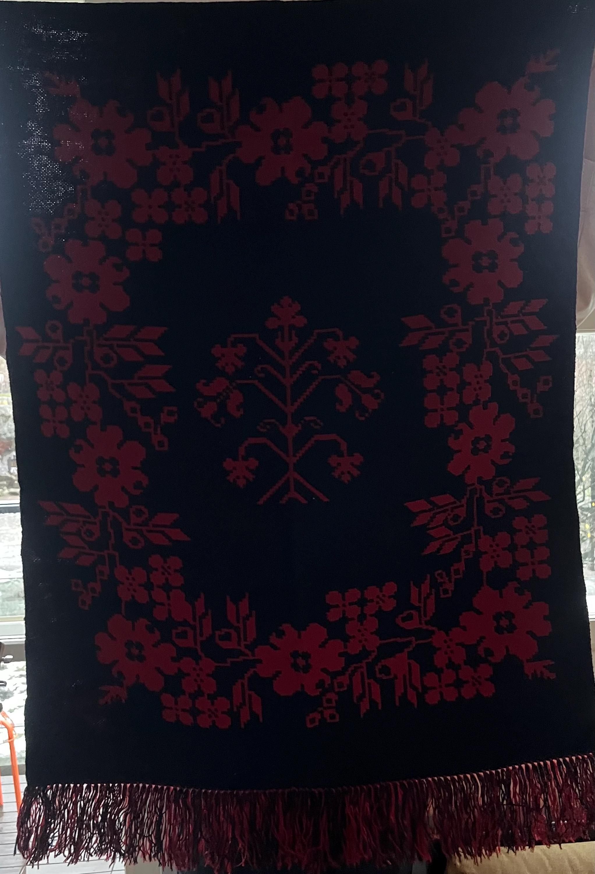 Finnish Vintage Double-weave Wall Textile - Etsy
