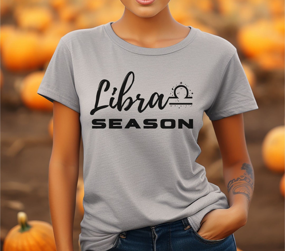 Libra T-shirt, Graphic Shirt, Libra Graphic Shirt, Libra Season, Zodiac Sign Shirt, Astrology ...