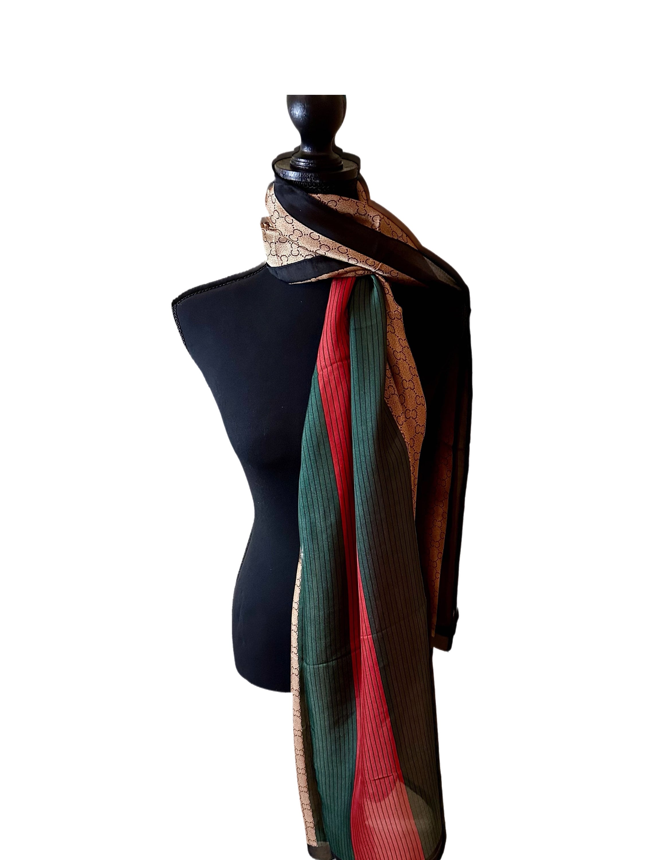 Luxury Designer Silk Scarf Shawl Wrap for Women, Everyday Scarf, Luxury ...
